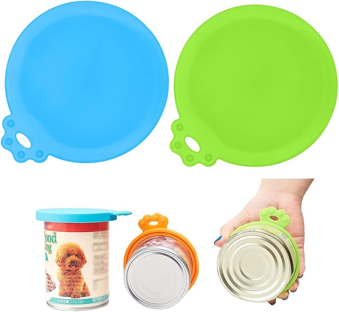 2pc Pet Food Can Covers – Keep Your Dog’s Canned Food Fresh And Tasty ...