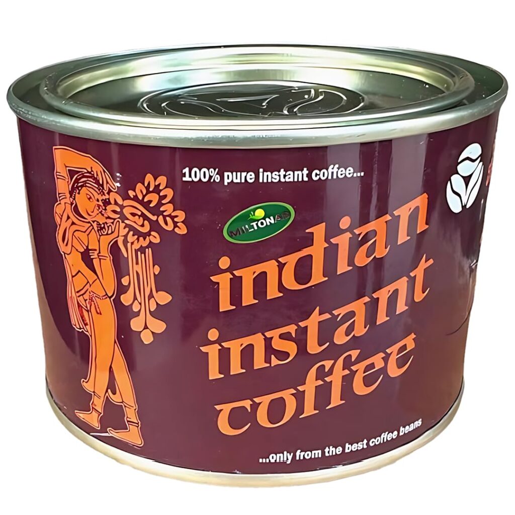 Miltonas Indian Organic Instant Coffee – Medium Roast Coffee Made From ...