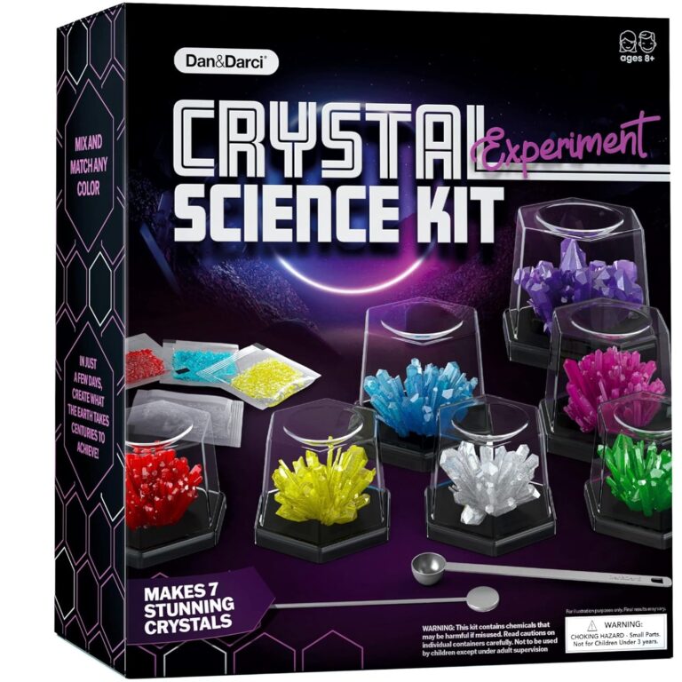 Dan&Darci Crystal Growing Kit for Kids – Science Experiments Gifts for ...