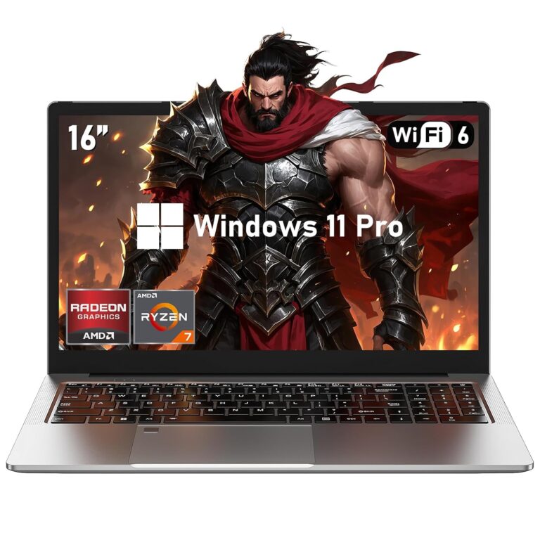Gaming Laptop, 16 Inch Lap Top Computer 2025 with Ryzen 7 5825U ...